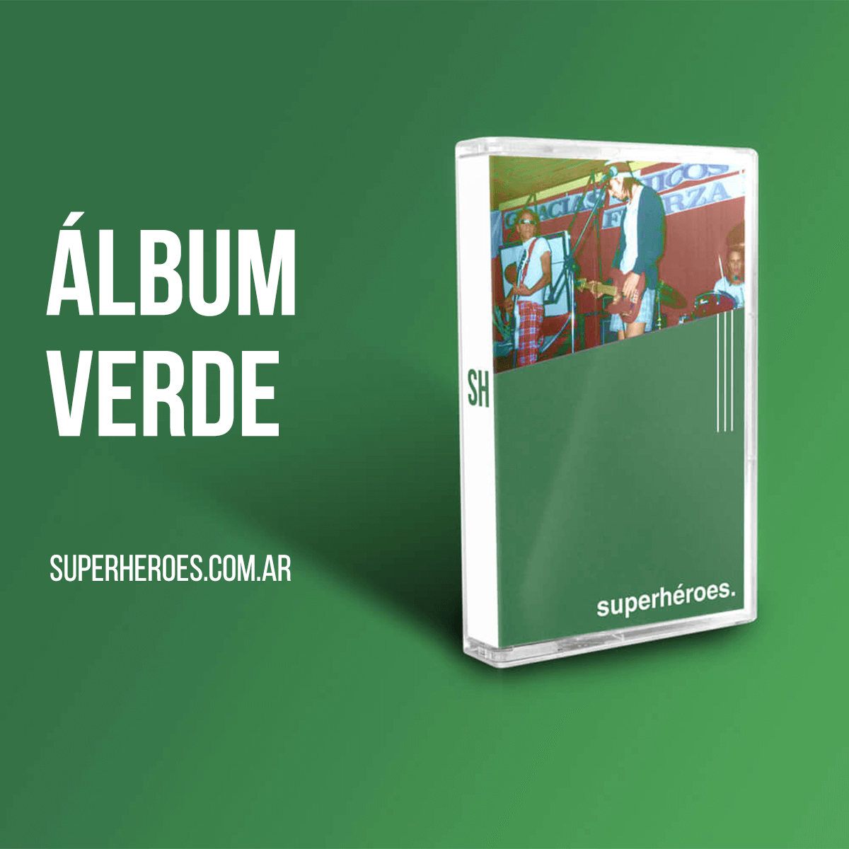 Album Verde — Superheroes